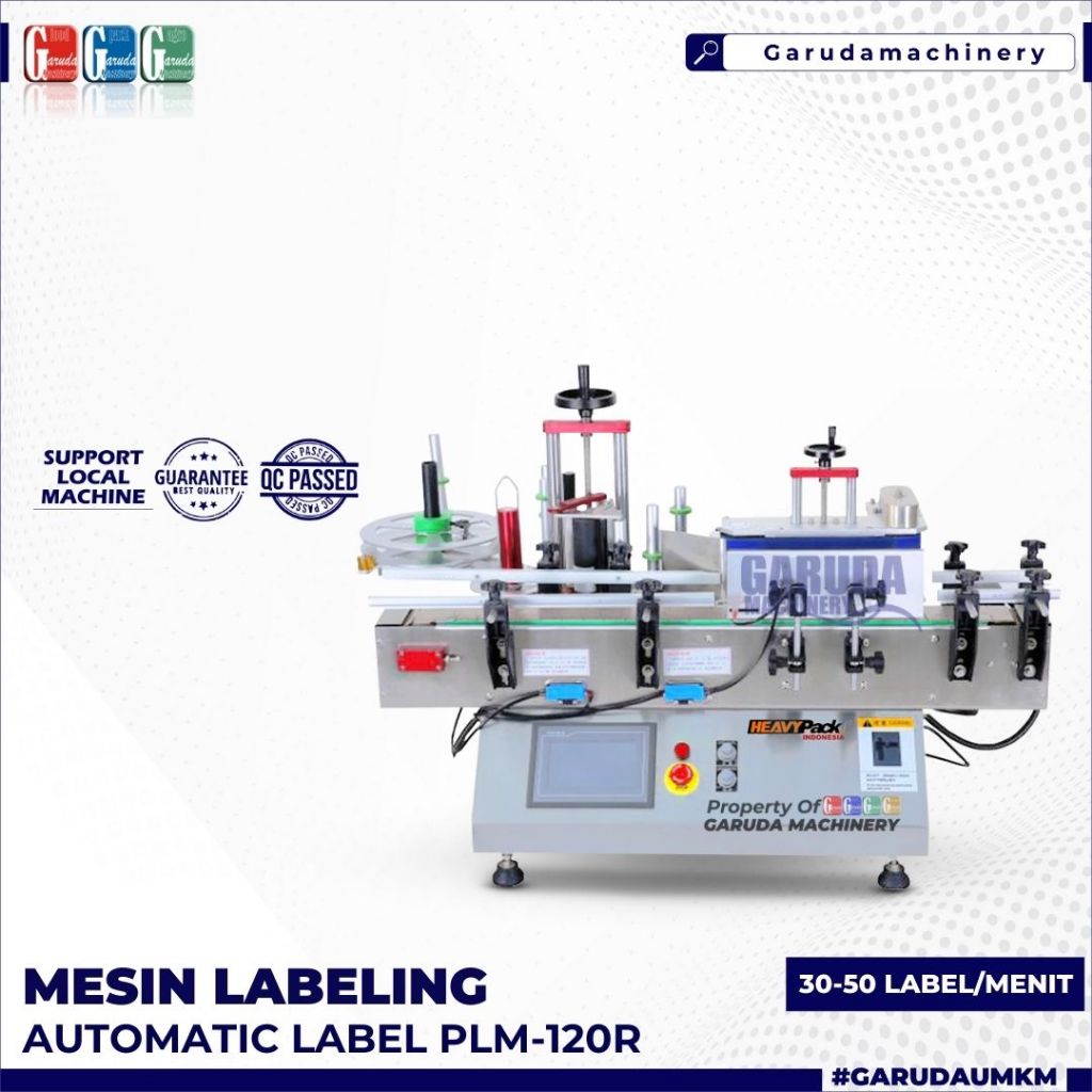 Jual MESIN LABELING UNTUK PEMASANGAN LABEL/STIKER BOTOL/KEMASAN ...