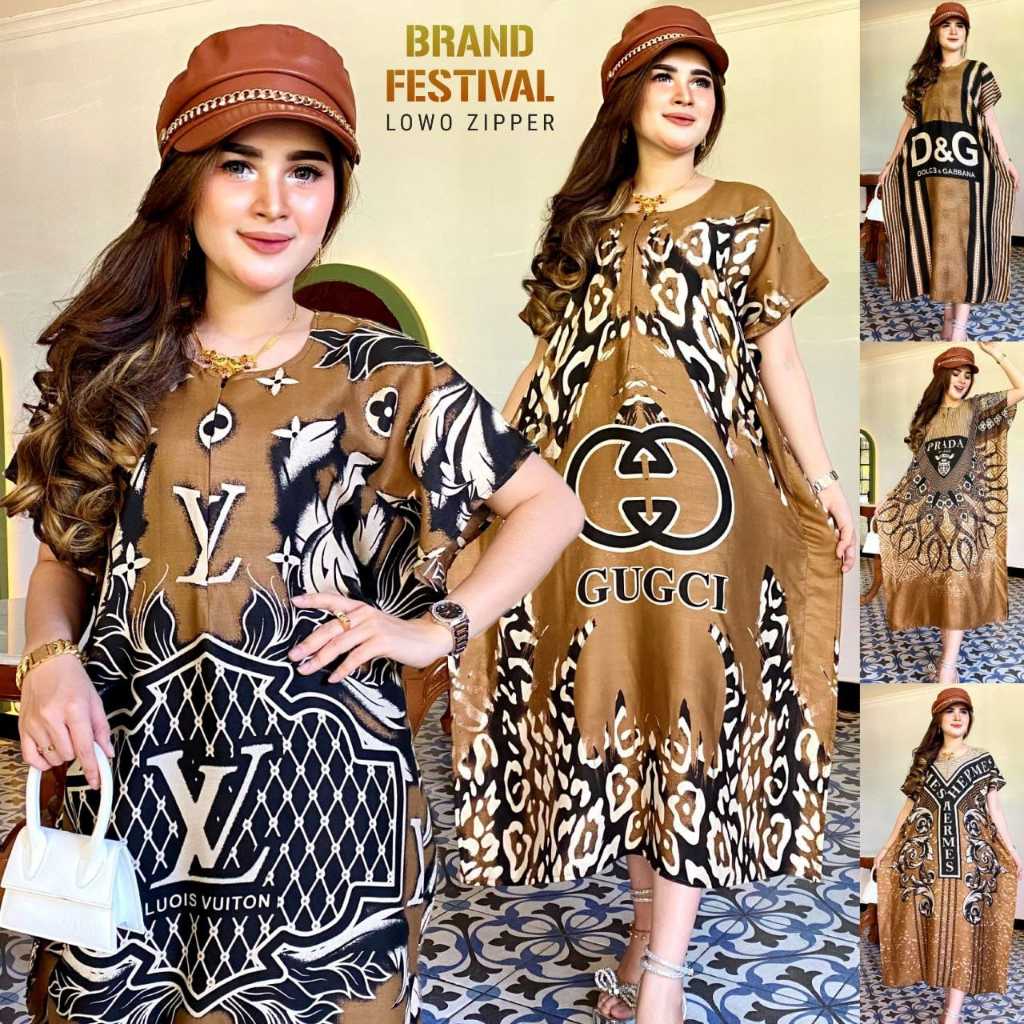 Jual Daster motif terbaru Daster Branded Busui Lowo Zipper B2M | Shopee ...