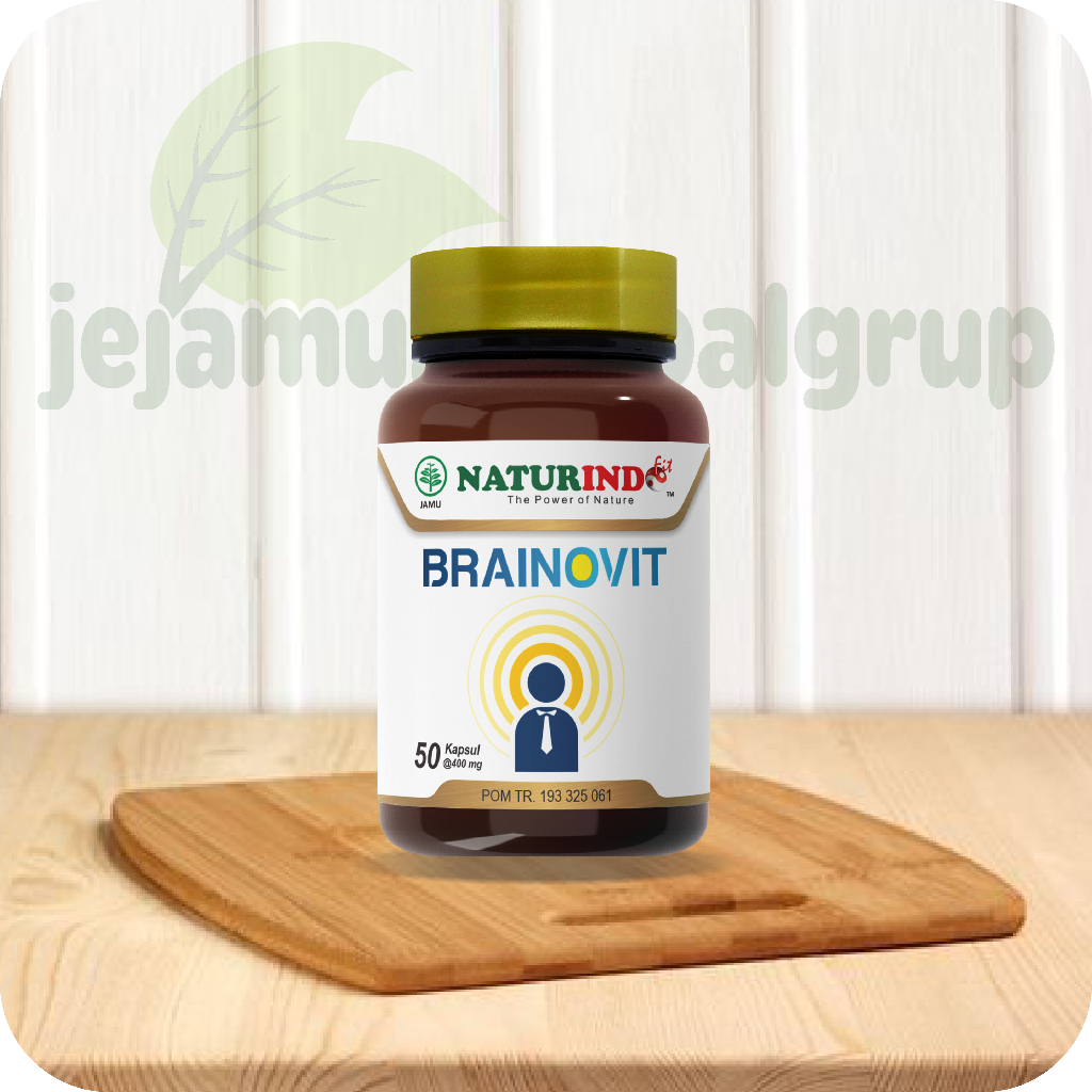 Jual BRAINOVIT Herbal Untuk Nutrisi Otak Kecerdasan Daya Ingat Dan ...