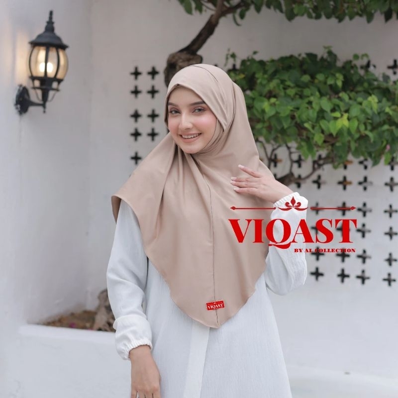Jual Hijab Dagu Malaysia size L Jersey Premium Original By Viqast Jilbab inara kerudung instan ...