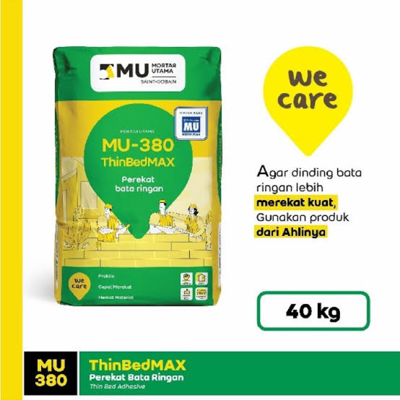 Jual MU 380 PEREKAT HEBEL SEMEN HEBEL | Shopee Indonesia