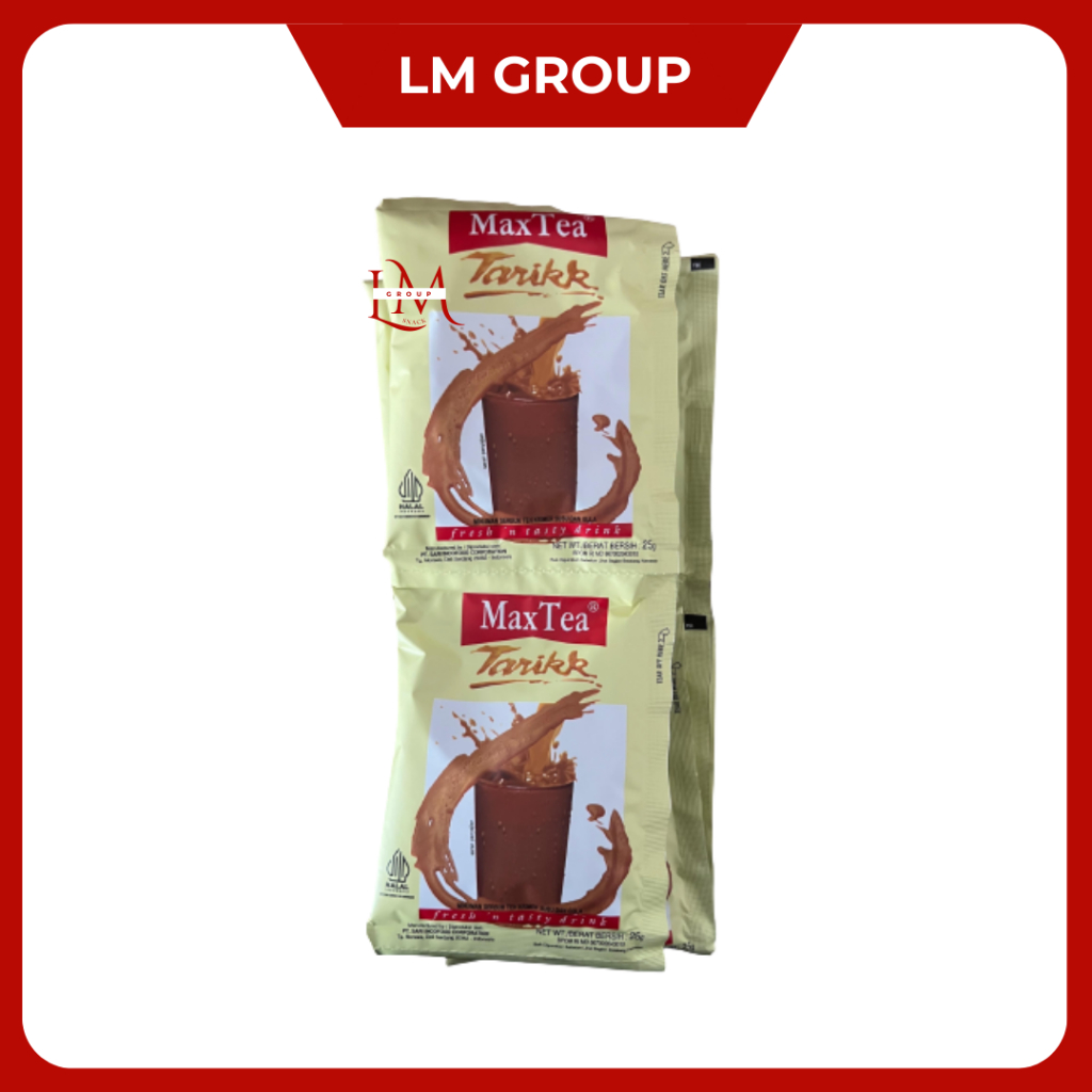 Jual Max Tea Teh Tarik/Lemon Tea 1 Renceng 10 pcs 25gr | Shopee Indonesia