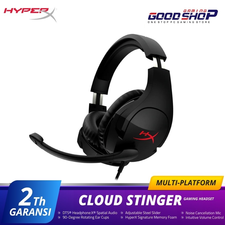 Jual HyperX Cloud Stinger - Gaming Headset | Shopee Indonesia