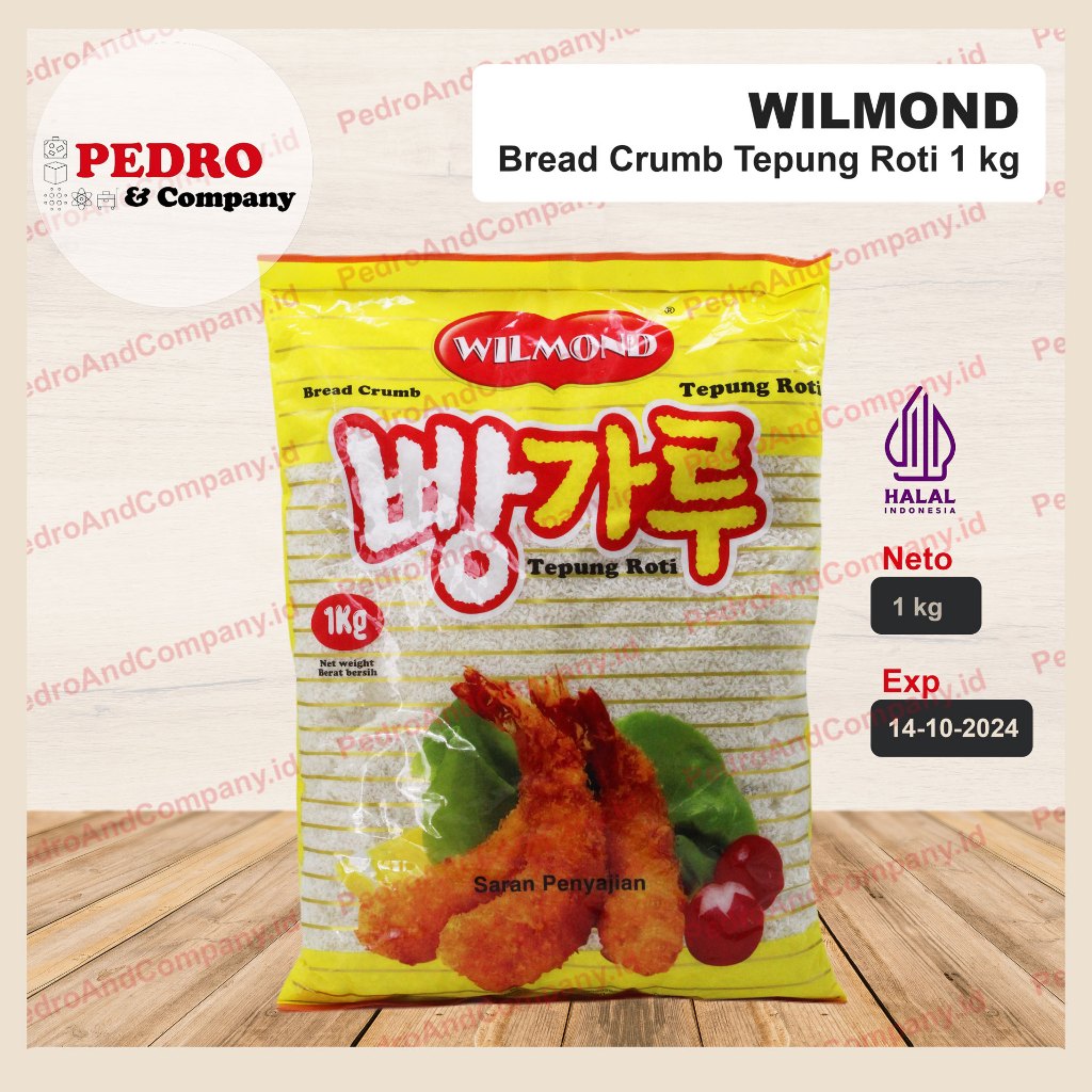 Jual Wilmond tepung roti bread crumb 1 kg - tepung goreng crispy jepang ...
