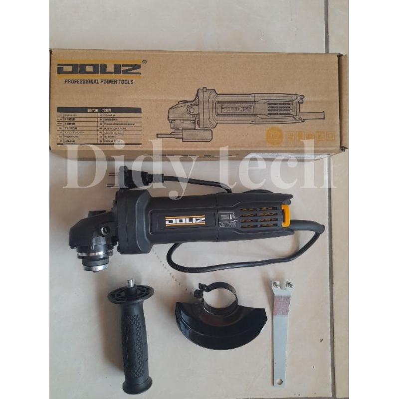 Jual Gerenda Tangan Listrik Doliz BA730 - 720watt 4"inch | Shopee Indonesia