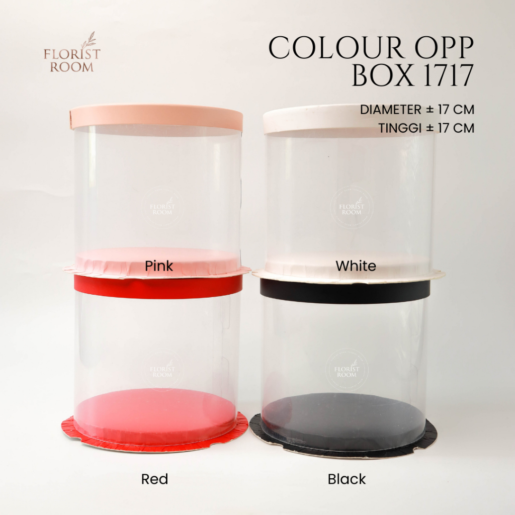 Jual Colour Opp Box 1717 - Box kado - Box Bunga - Box Kue | Shopee ...