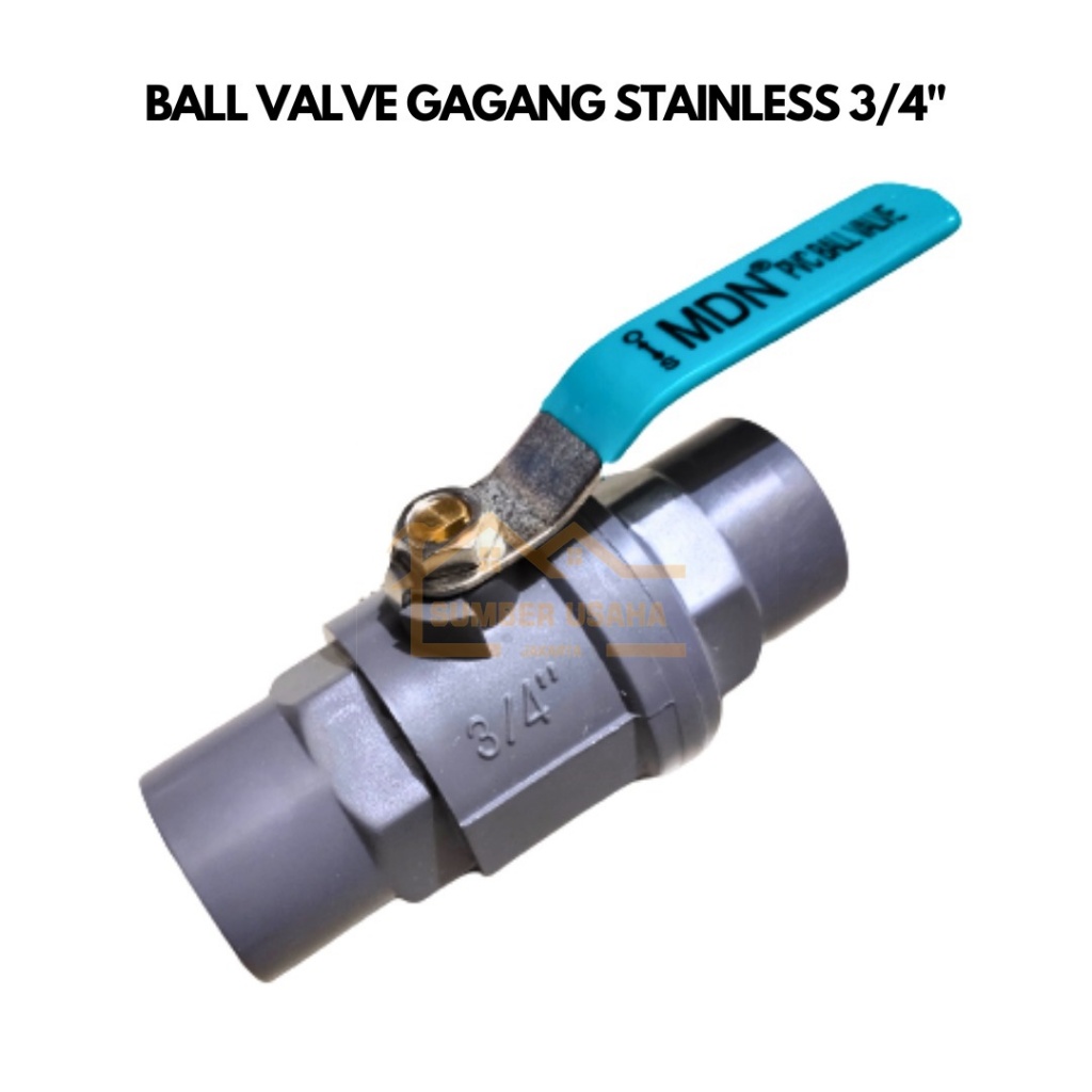 Jual SU BALLVALVE GAGANG BESI 3/4 INCH / STOP KRAN MERK ONO / BALVALVE/ BALL VALVE MURAH ...