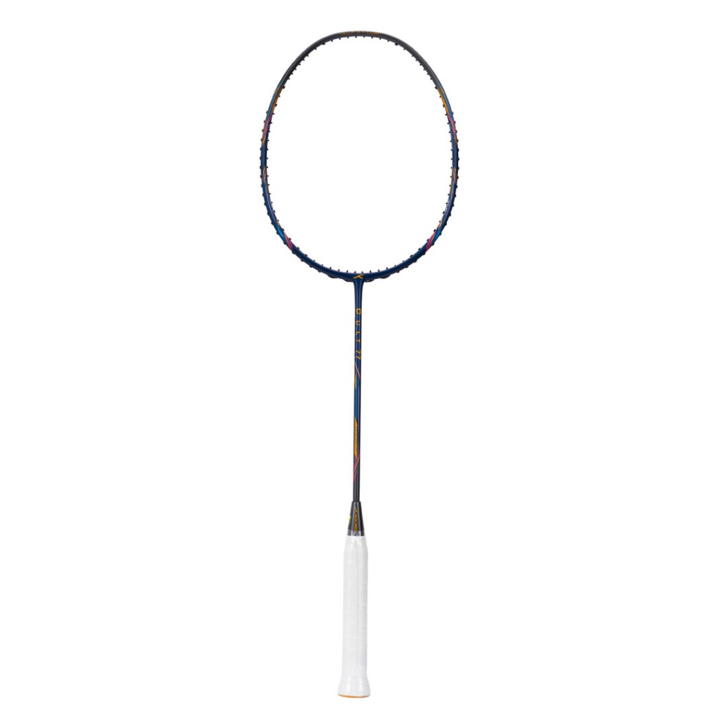 Jual Hundred Badminton Racket Cult 77 Superlite HBRX-2U124-1 Navy/Grey ...