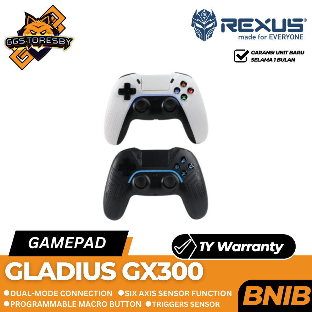 Jual Rexus Gladius Gx300 Bluetooth Gamepad | Shopee Indonesia
