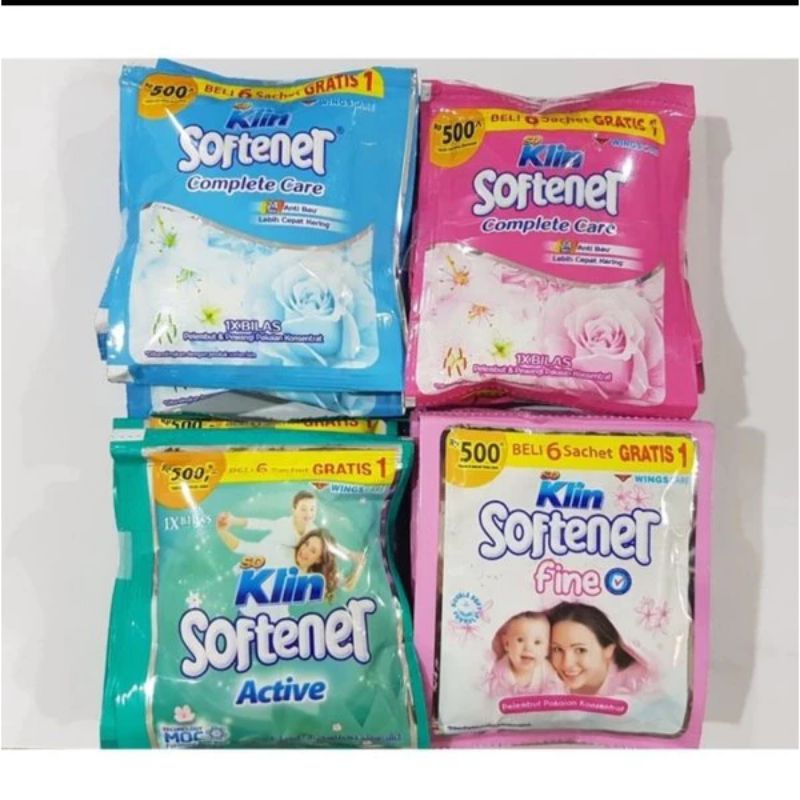 Jual Soklin Softener Kemasan Renceng | Shopee Indonesia