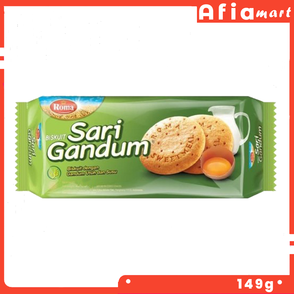 Jual ROMA SARI GANDUM ROLL 149gr | Shopee Indonesia