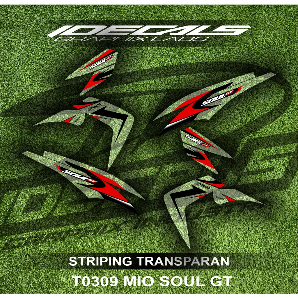 Jual t0309 sticker striping transparan motor mio soul gt list variasi ...