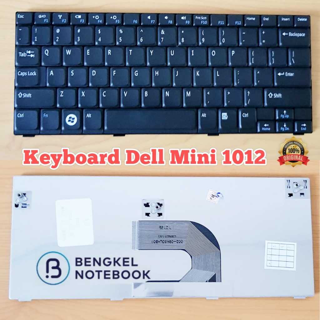 Jual Keyboard Laptop Dell Mini 1012 1018 Hitam | Shopee Indonesia