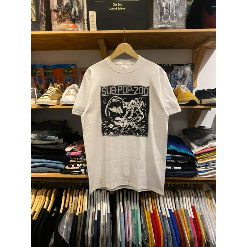 Jual SUB-POP - 200 TSHIRT WHITE | Shopee Indonesia