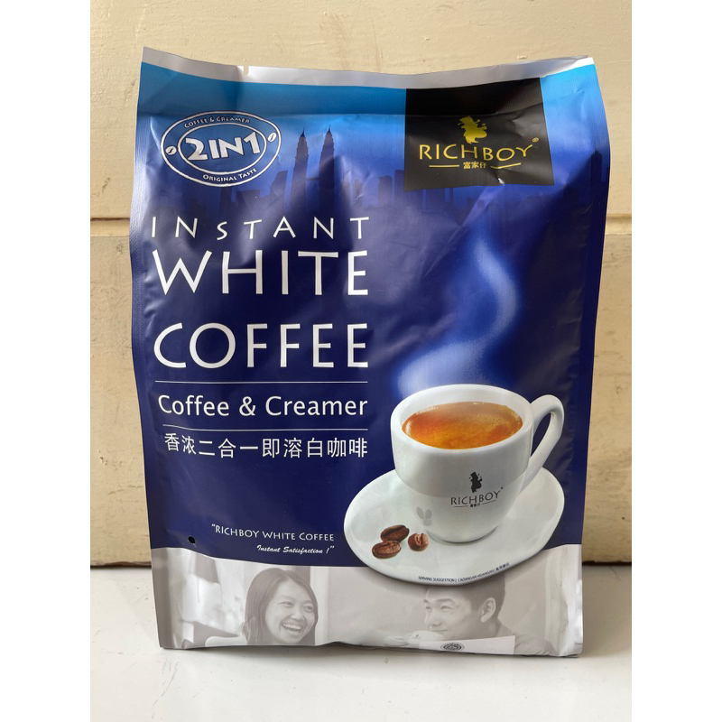 Jual richboy instant white coffee / instant coffeemix / instant teh ...