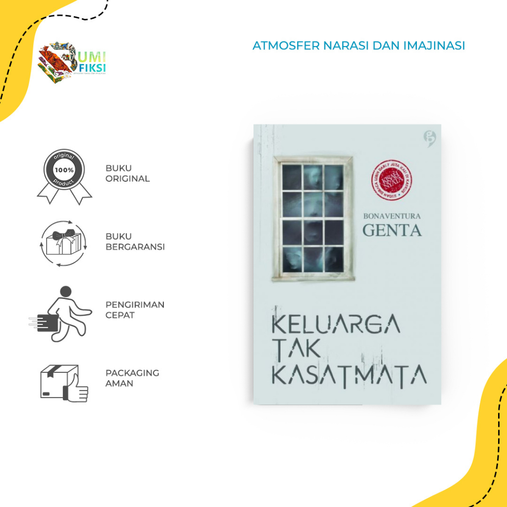 Jual Buku Novel Horor Keluarga Tak Kasat Mata - Bonaventura Genta - Gagasmedia - Bumifiksi ...