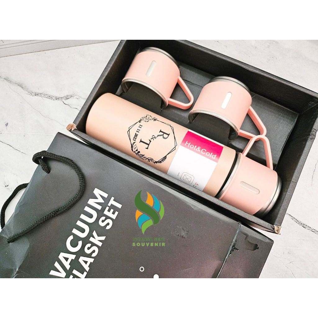 Jual Souvenir Termos Sultan Botol Cup Stainless Set Botol Tumbler Minum ...