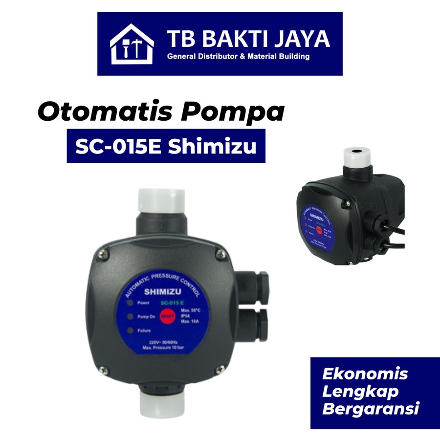 Jual Otomatis Pompa / Pressure Control SC015E Shimizu | Shopee Indonesia