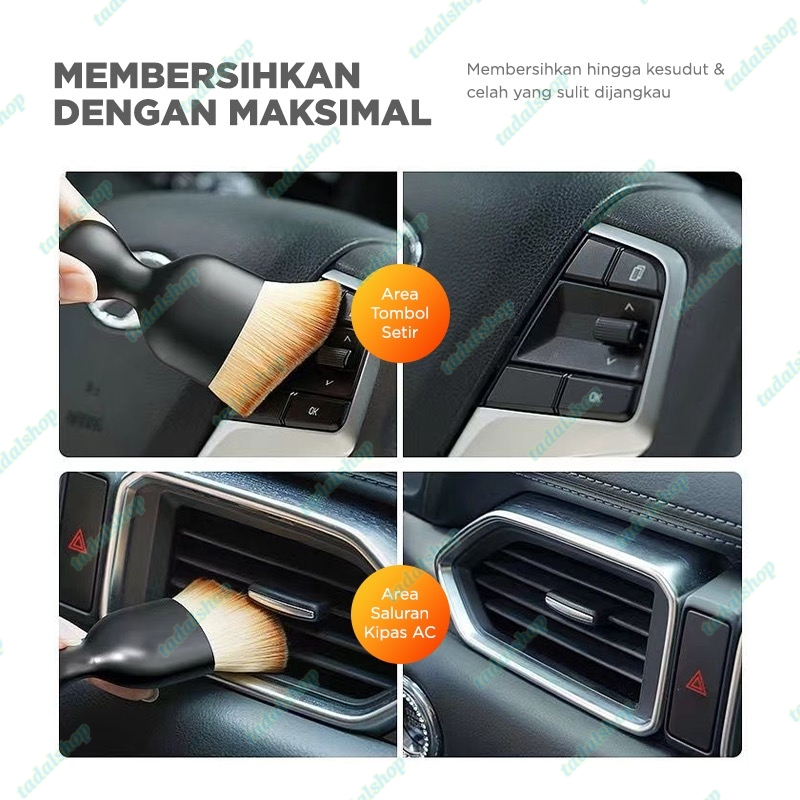 Jual kuas debu mobil/sapu debu/kuas debu universal kuas pembersih mobil ...
