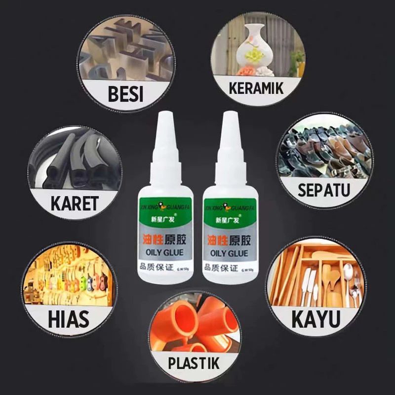 Jual Lem Setan Super Glue Lem Serbaguna Cairan Perekat Kuat /Lem Cair ...