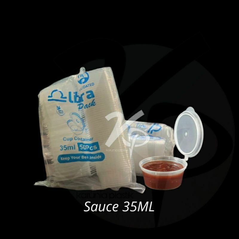 Jual Cup Saos Sambal 35ml 50pcs | Shopee Indonesia