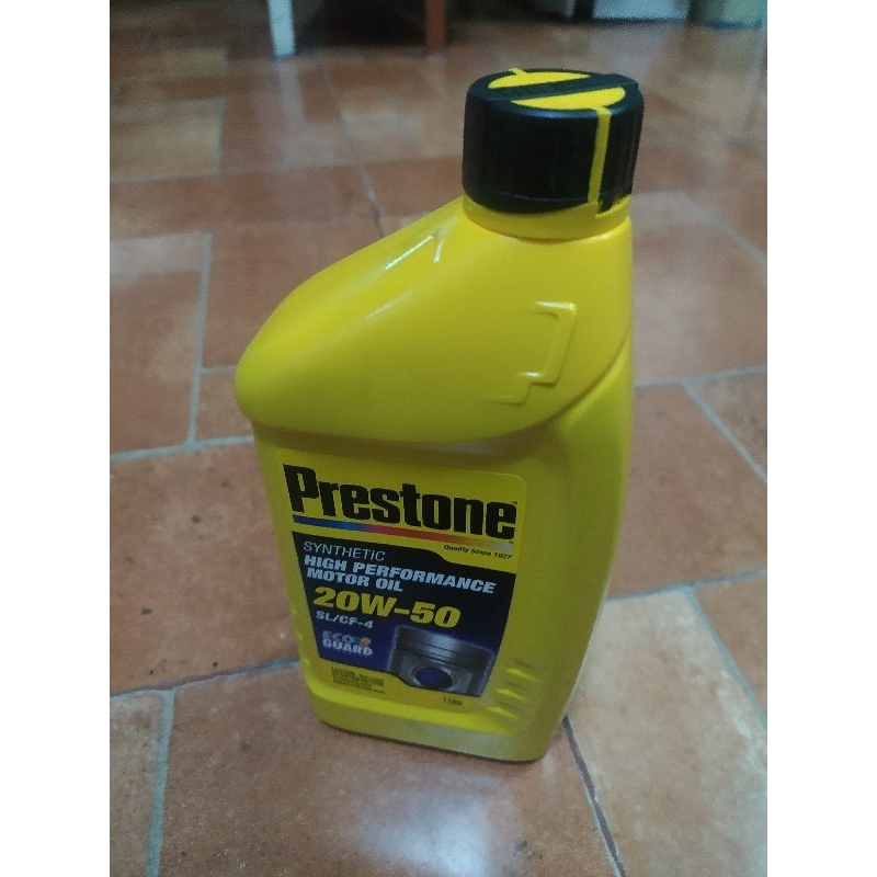 Jual oli mesin sae 20w 50 SL prestone 1 liter | Shopee Indonesia