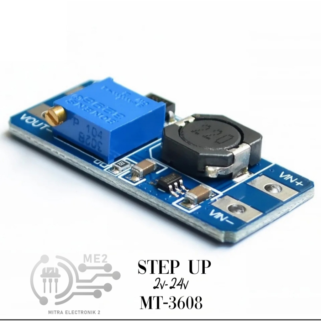 Jual MT 3608 DC-DC 2A Step Up Boost Conventer Module Power Supply | Shopee Indonesia