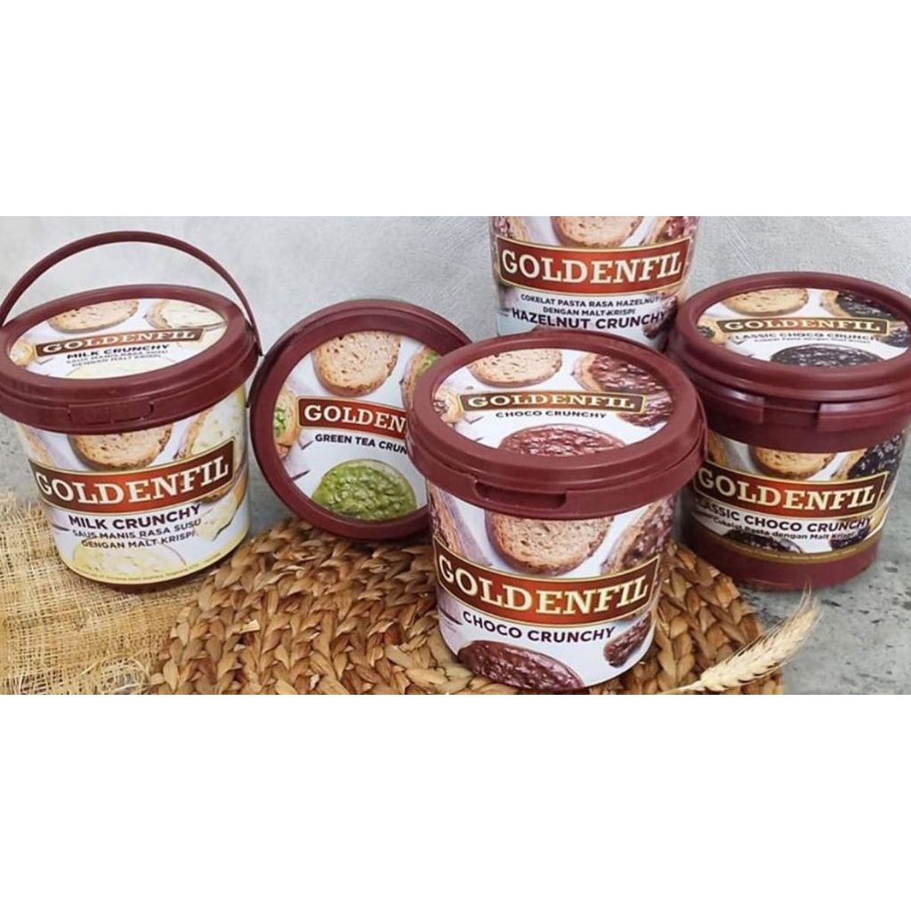 Jual Promo Selai Jam Sarapan Roti Goldenfil Ember 1Kg 1 Kilo gram Murah ...