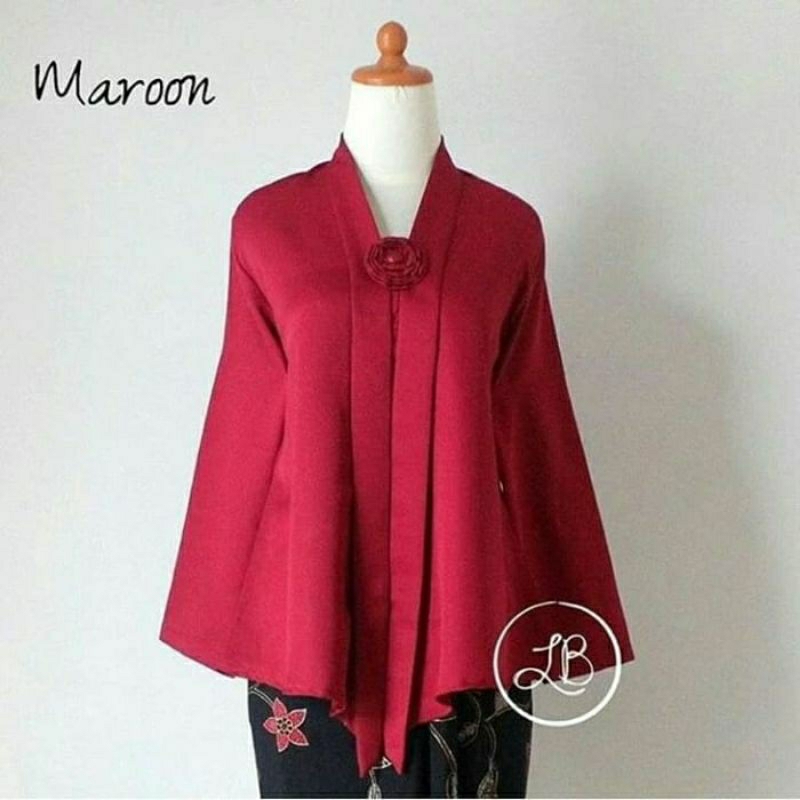 Jual ATASAN Kebaya floy baloteli/kebaya kartini/kebaya floy kekinian ...