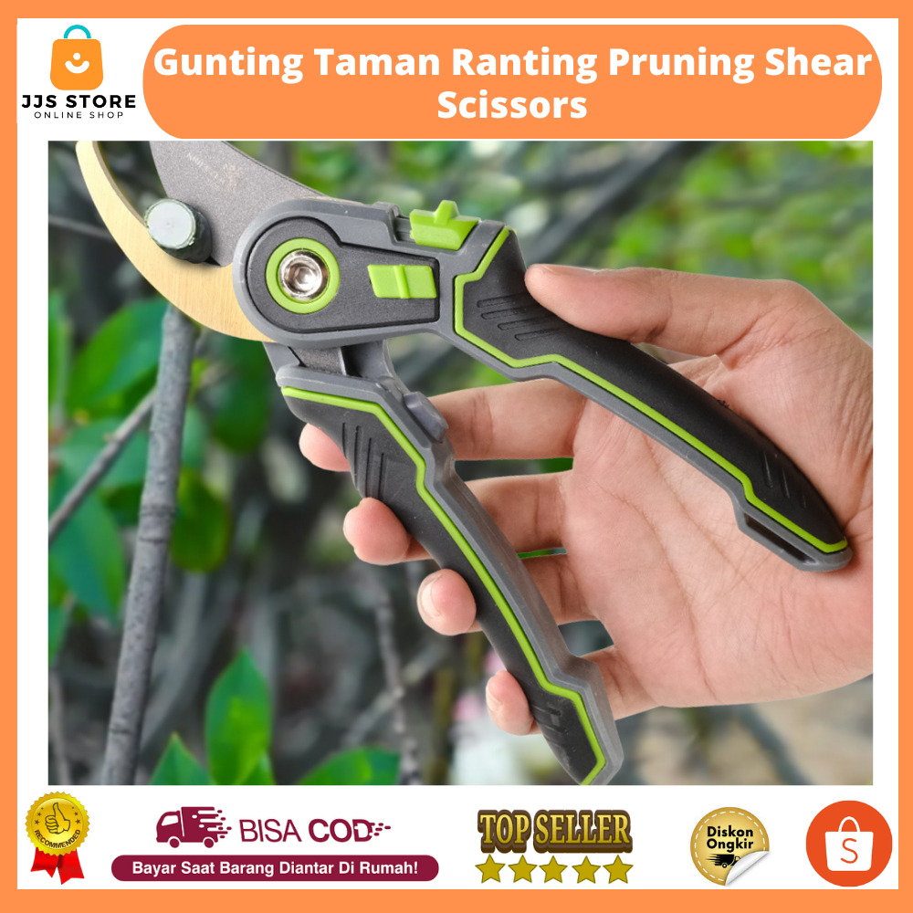 Jual Gunting Taman Ranting Pruning Shear Scissors 20mm / Gunting ...