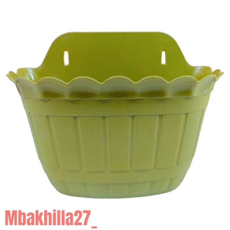 Jual pot tempel dinding walnut hijau gold | Shopee Indonesia