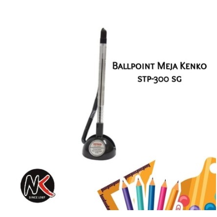 Jual Stand Pen/Pulpen Meja/Ballpoint Meja KENKO STP-300SG | Shopee ...