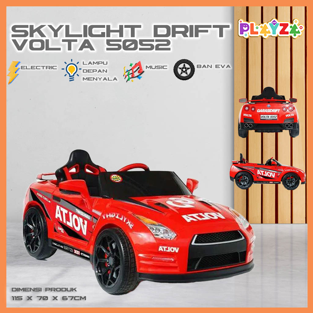 Jual Mainan Mobil Listrik Aki Anak SHP VOLTA 5052 SKYLIGHT DRIFT SERIES ...