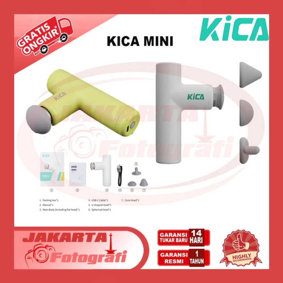 Jual Kica Mini C Massage Gun Relaxing | Shopee Indonesia