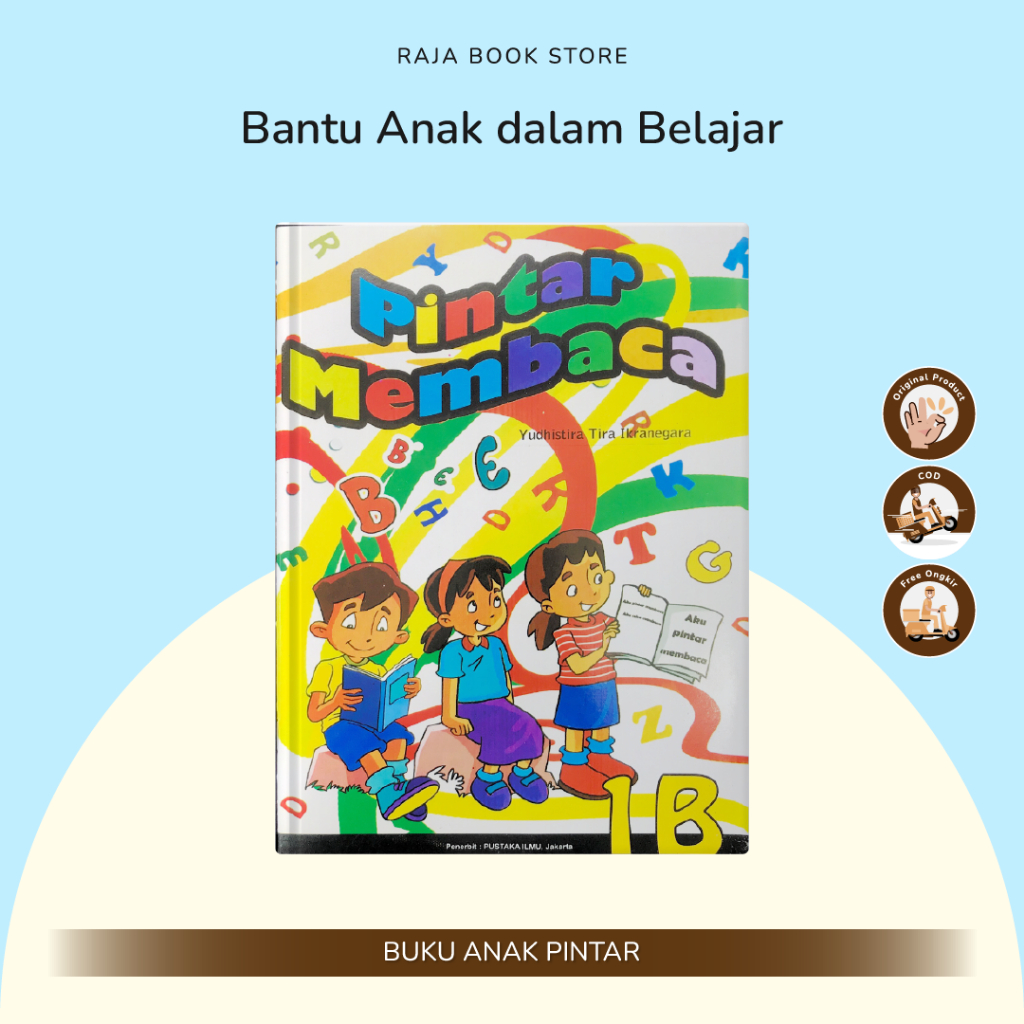 Jual Buku Anak Pintar Membaca 1A 1B Untuk Anak TK PAUD Usia 4-6 Tahun ...