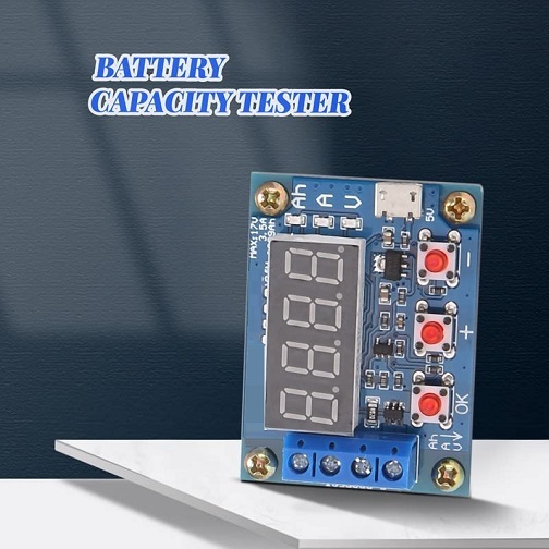 Jual Battery Discharge Capacity Meter Tester 1.5v~12v for 18650 Alat ...