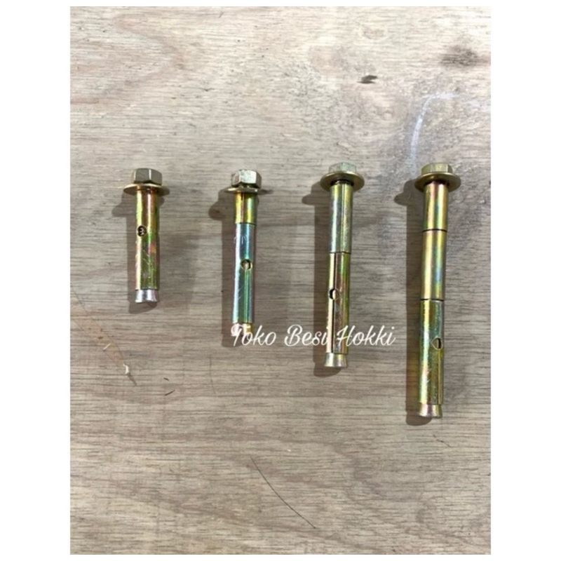 Jual ( 10 Pcs ) Baut Dynabolt / Baut Tanam Dynabolt ( 12x60 , 12x75 ...