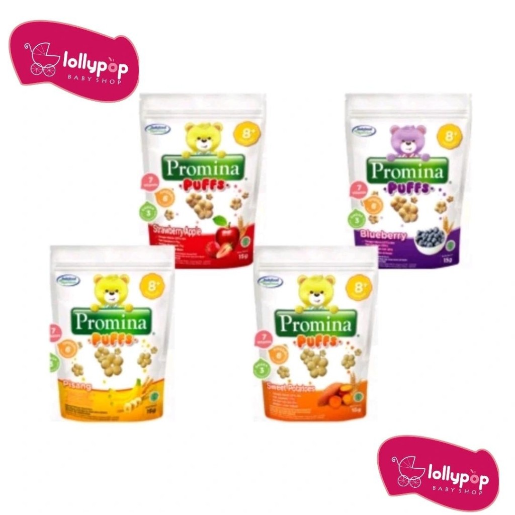 Jual Promina Puffs 15gr Snack Baby | Shopee Indonesia
