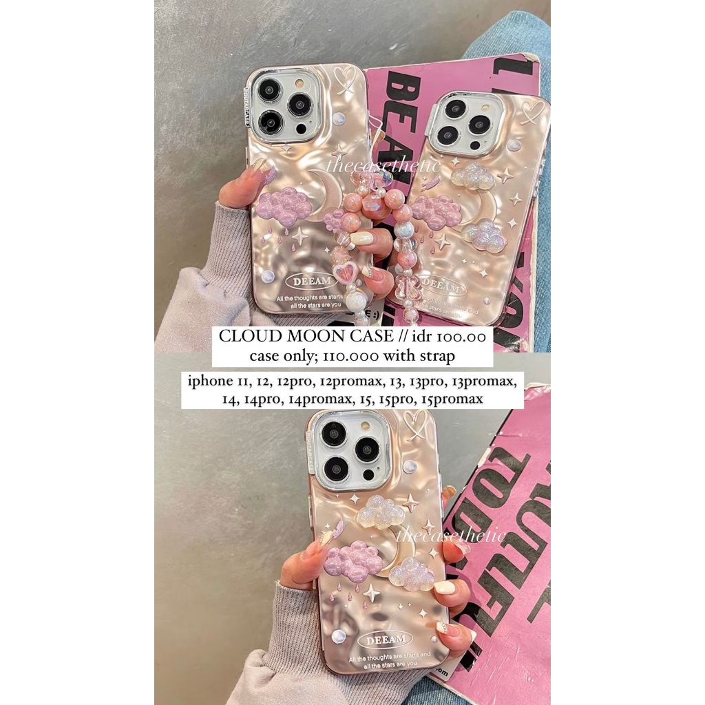 Jual CLOUD MOON CASE [pre-order 2-3 minggu] | Shopee Indonesia