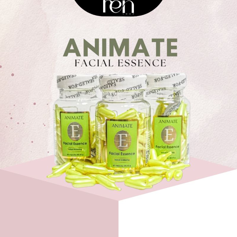 Jual Animate Facial Essence 60 Capsules @0, 42g | Shopee Indonesia