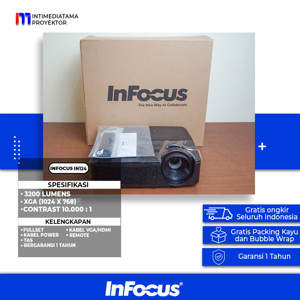 Jual Proyektor Infocus IN124 | Shopee Indonesia