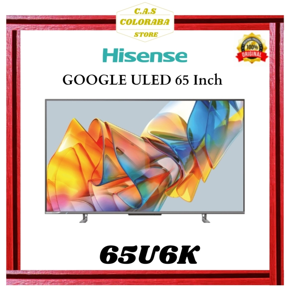 Jual TV HISENSE 65U6K GOOGLE TV 65 INCH ULED UHD | ANDROID TV 65 INCH ...