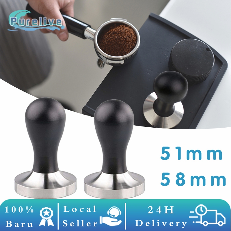Jual 51/58mm Coffee Tamper Professional Coffee Powder Hammer Espresso ...