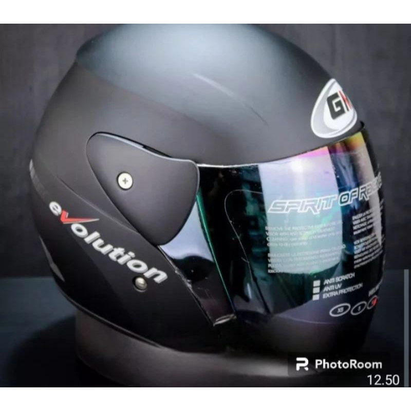 Jual HELM GM EVOLUTION SOLID FULL WARNA | Shopee Indonesia