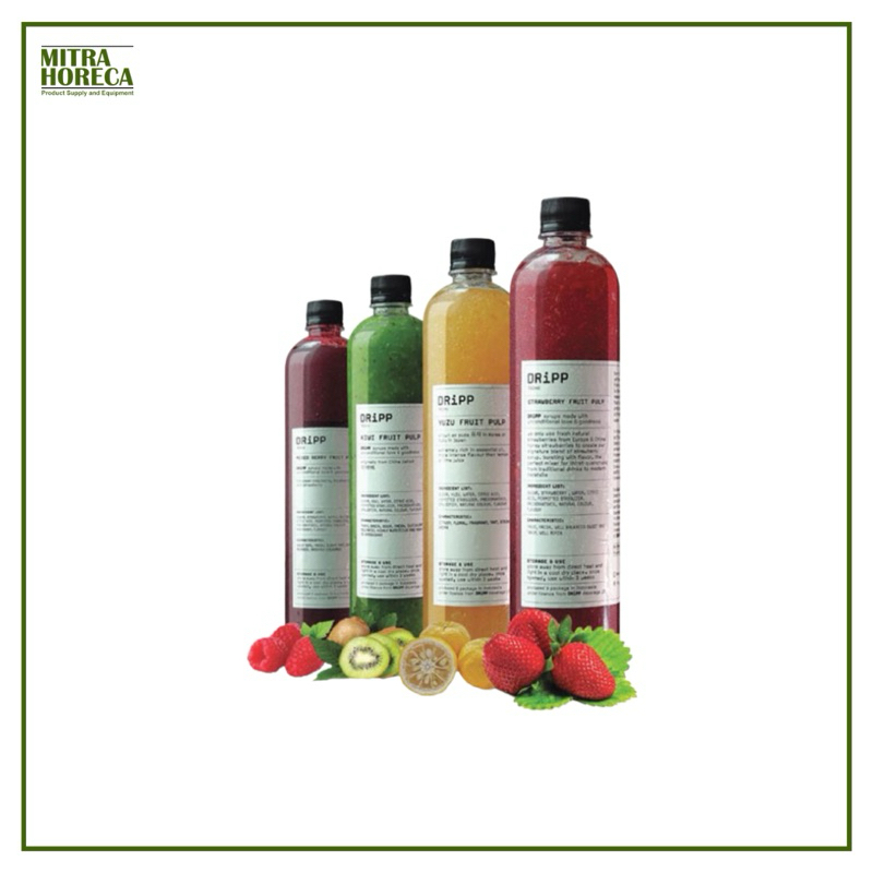 Jual Dripp Pulp Syrup Kiwi Yuzu Harum Manis Strawberry Mixed Berries ...