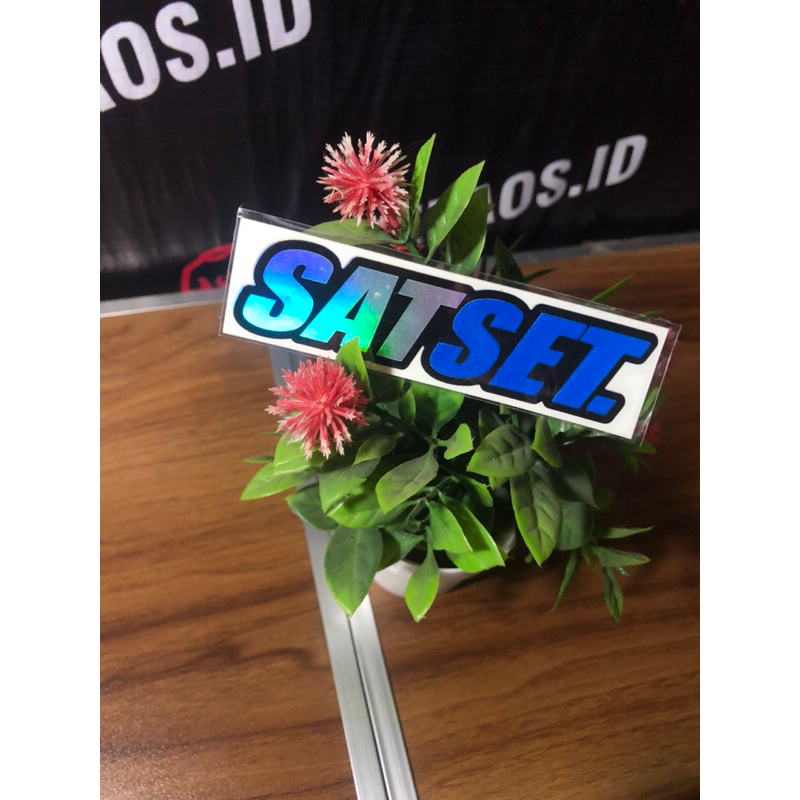 Jual stiker sat set | Shopee Indonesia