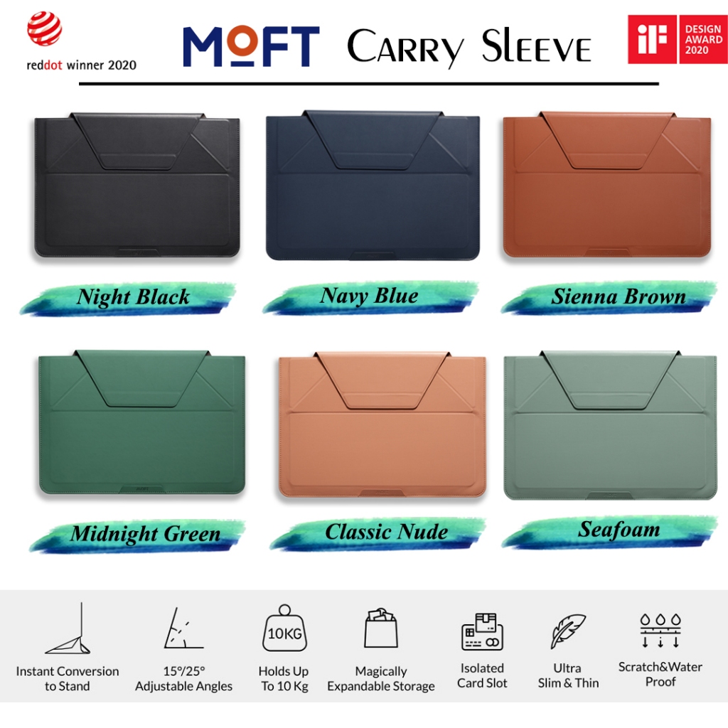 Jual MOFT Laptop Carry Sleeve (3-IN-1 Laptop Sleeve & Stand with ...