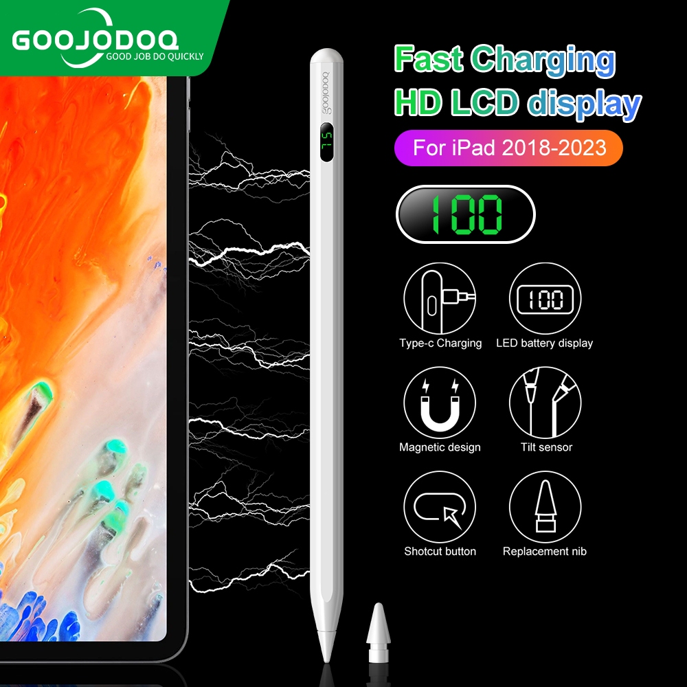 Jual Goojodoq stylus Pen CD3279 For iPad Pen LCD Display, Palm ...