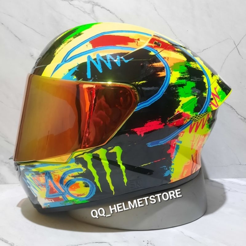 Jual KYT TT COURSE REPAINT MOTIF WINTER TEST | Shopee Indonesia