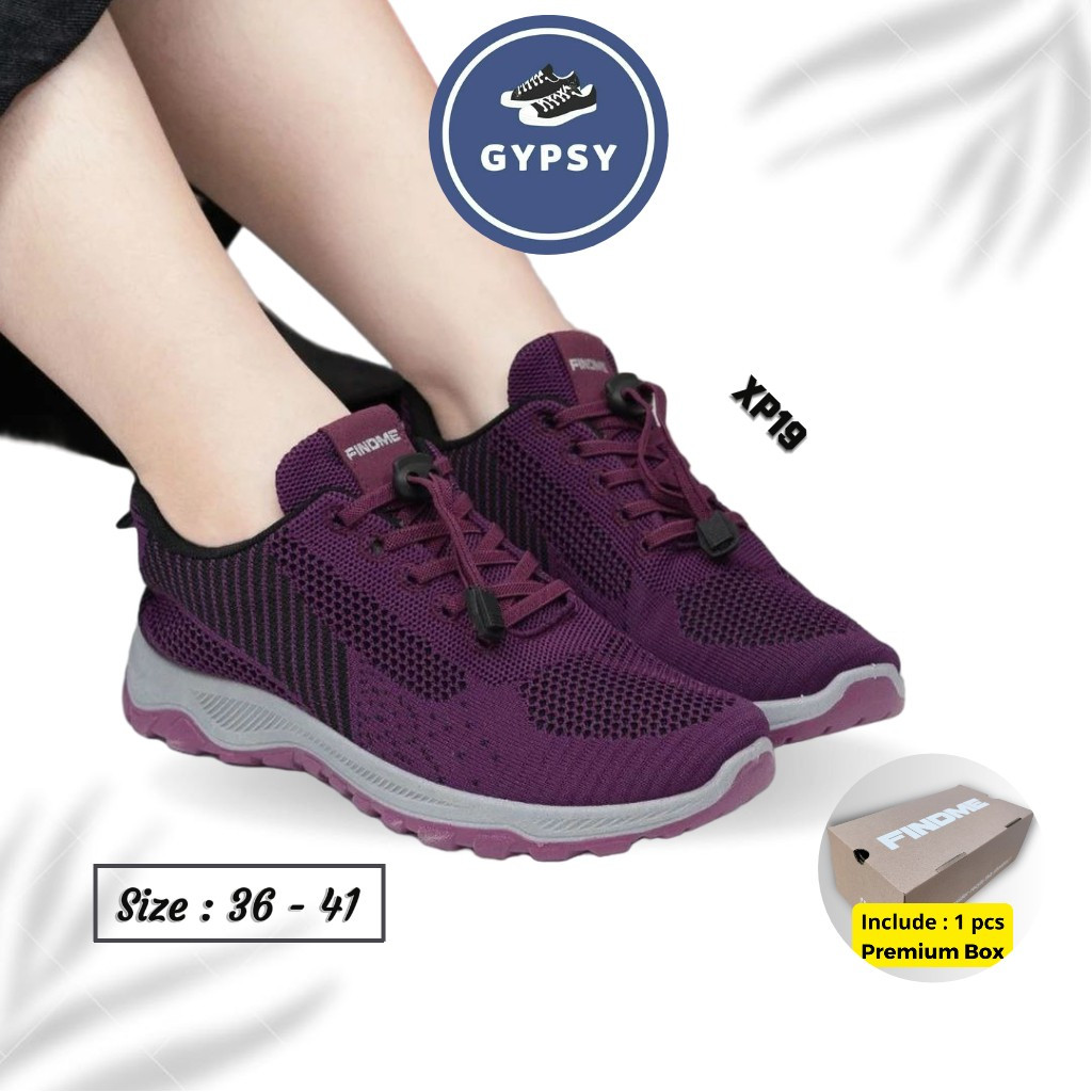 Jual Gypsy – XP19 Sepatu Sneakers Wanita Import Elegan Trendi Stylish buat Olahraga Senam Ngegym ...